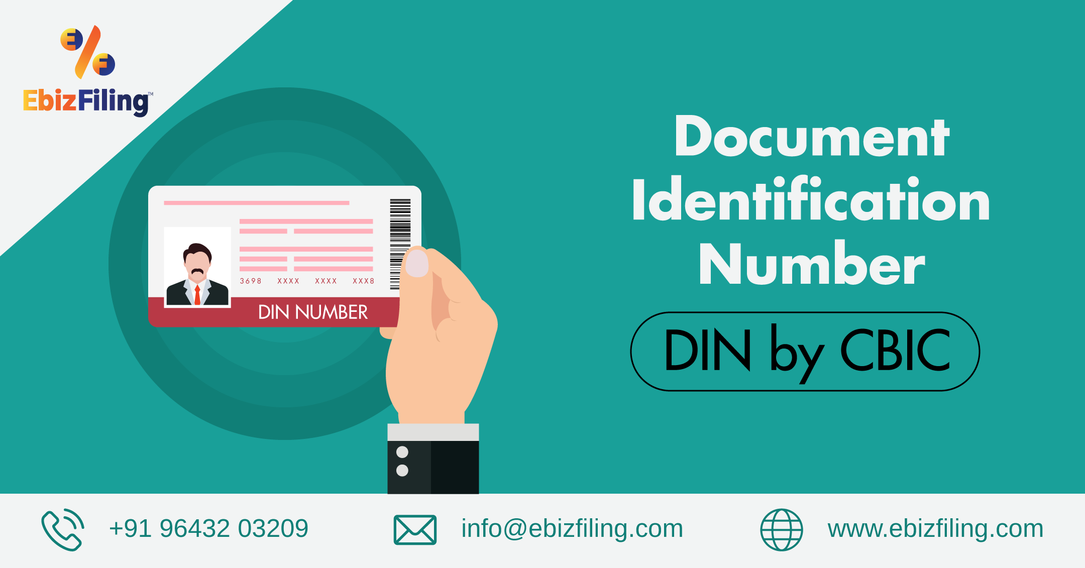 Document Identification Number DIN By CBIC Ebizfiling Document Identification Number DIN By CBIC Ebizfiling