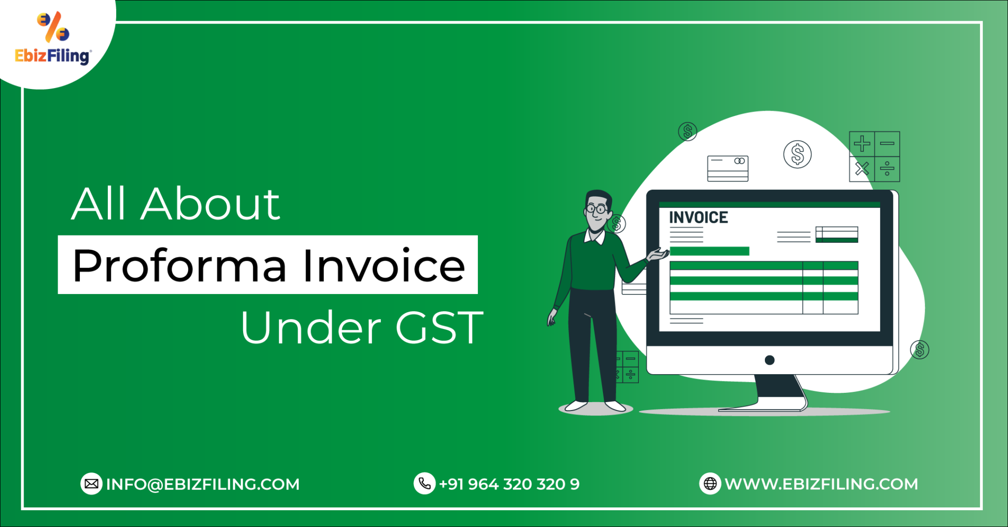 Proforma Invoice Under GST Goods And Service Tax Ebizfiling