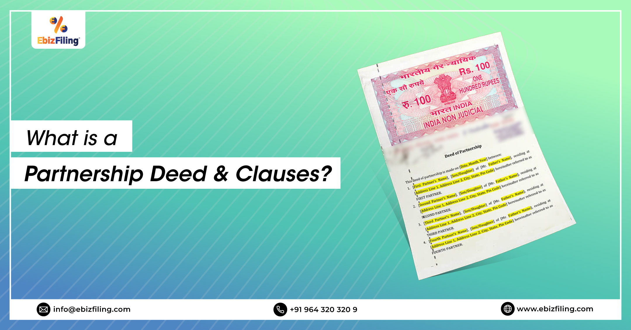 Partnership Deed