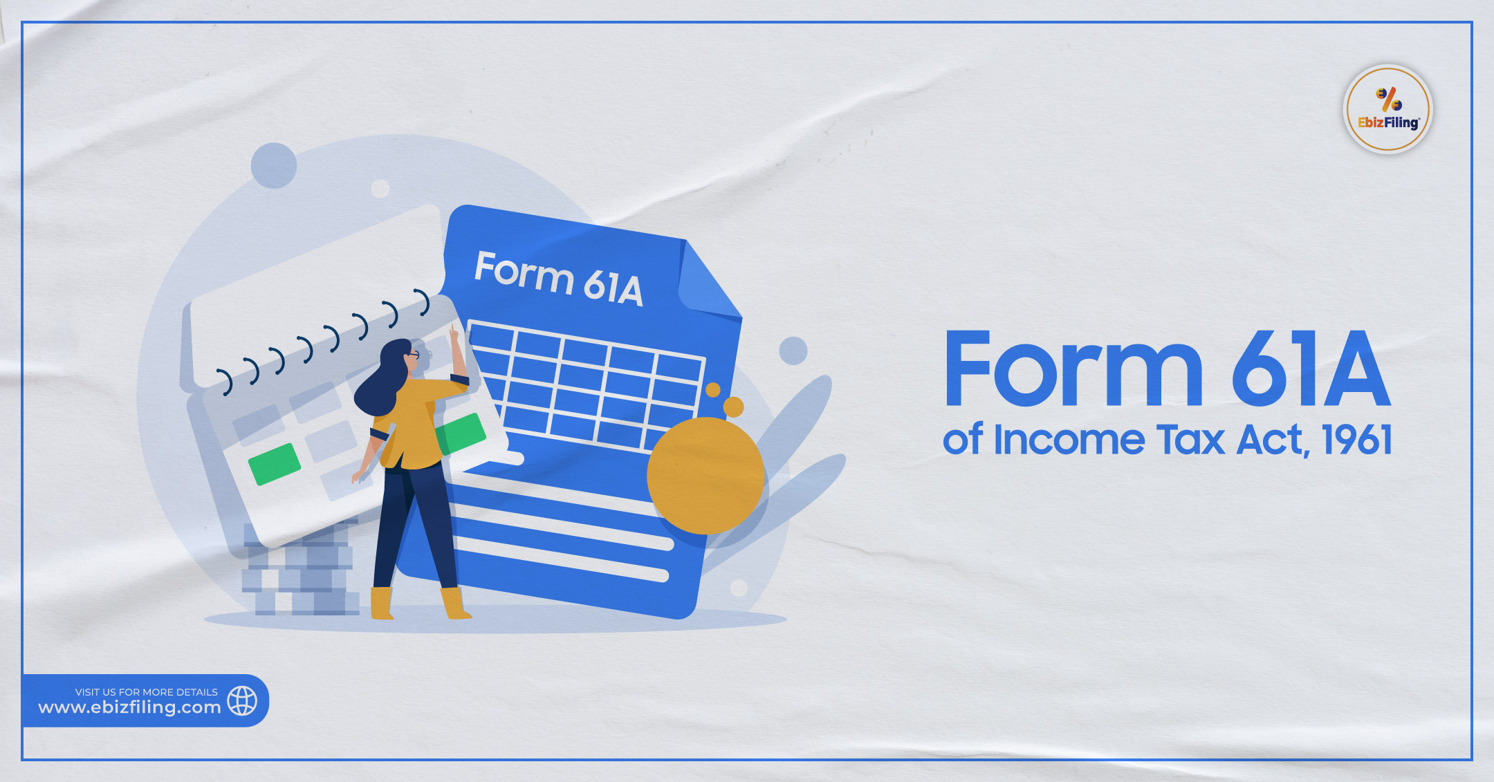 Form 61A Of The Income Tax Act 1961 Ebizfiling