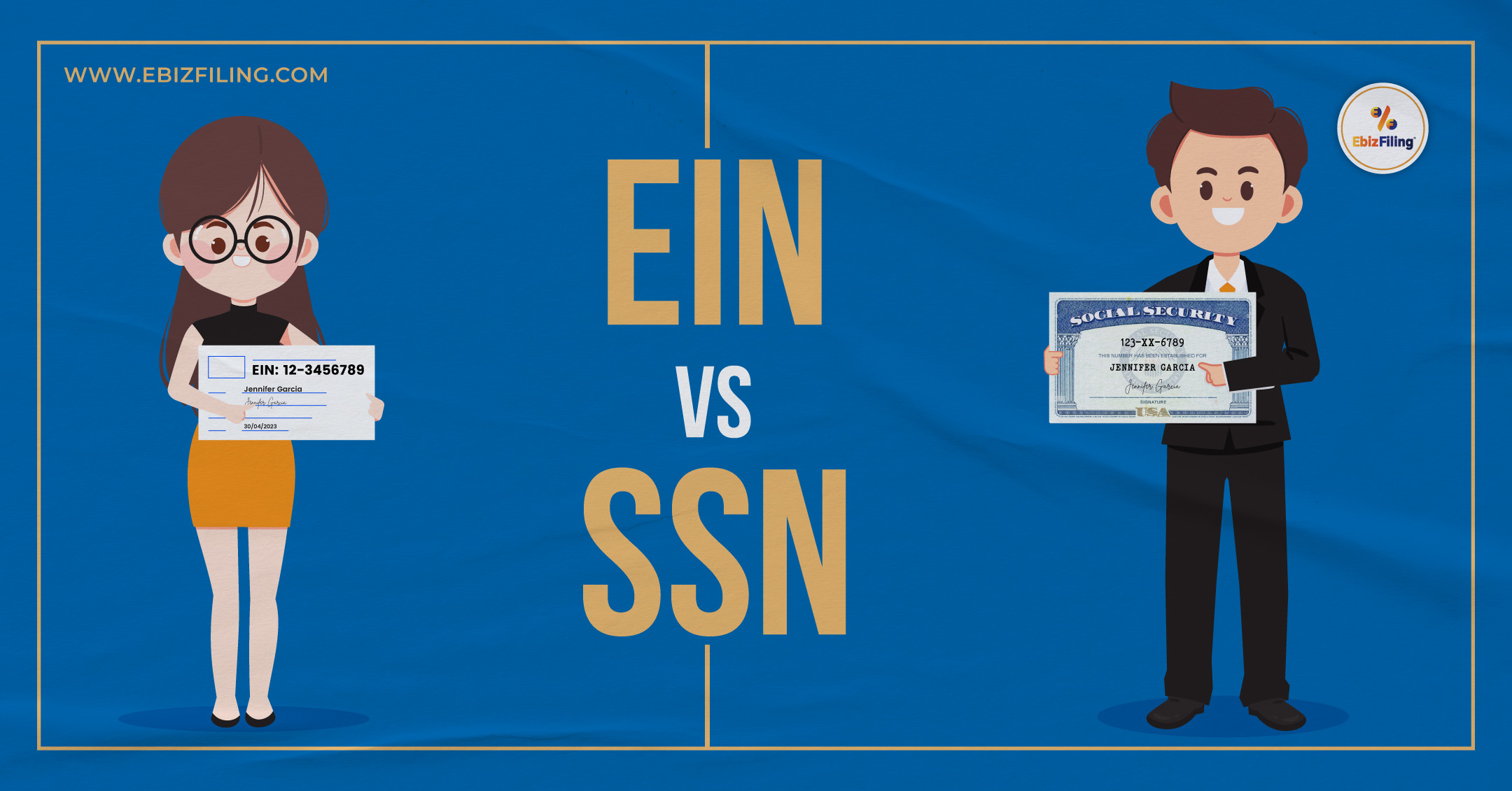 Difference Between EIN SSN Ebizfiling