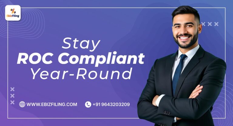 ROC Compliance Calendar 2025-26 for Pvt Ltd Companies | Ebizfiling