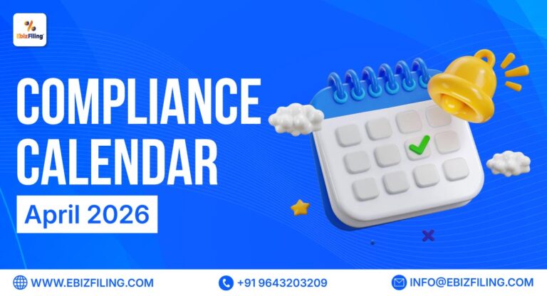 Compliance Calendar April 2026| Ebizfiling